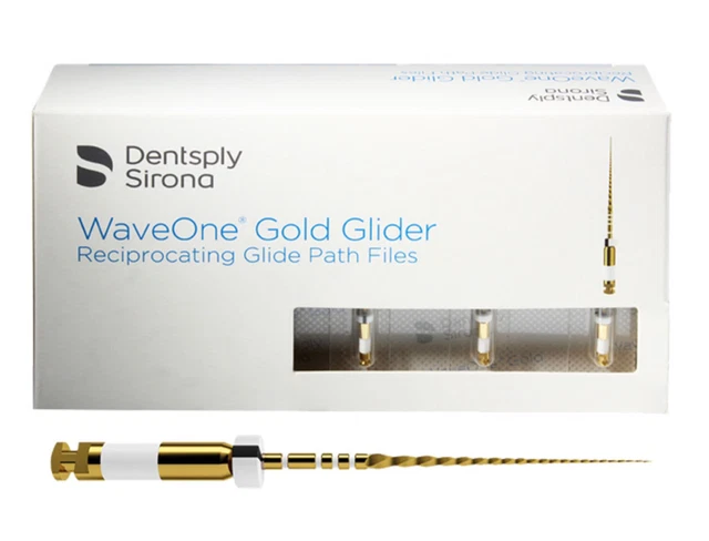 WAVEONE GOLD GLIDER 21mm RECIPROCATING Glide Path File Dentsply 3 files ...
