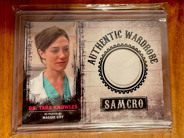 SONS OF ANARCHY Authentic Wardrobe Card Of Dr. Tara Knowles. M03. Relic ...