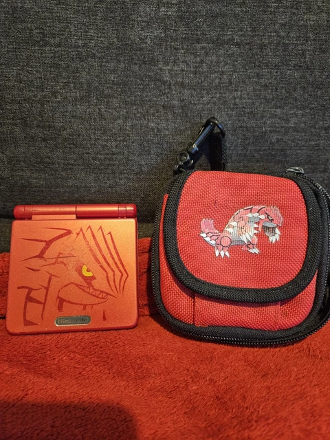 GAME BOY ADVANCE SP pokemon groudon Avec S'accroche Officiel EUR 240,00 ...
