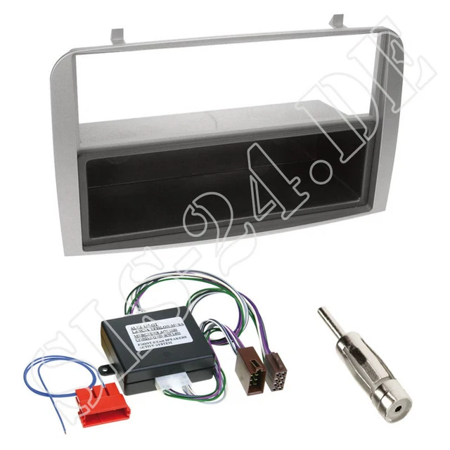 ALFA ROMEO 147 GT 1-DIN Radio Blende+ ISO AKTIVSYSTEME Adapter Kabel Einbauset EUR 45,99 ...