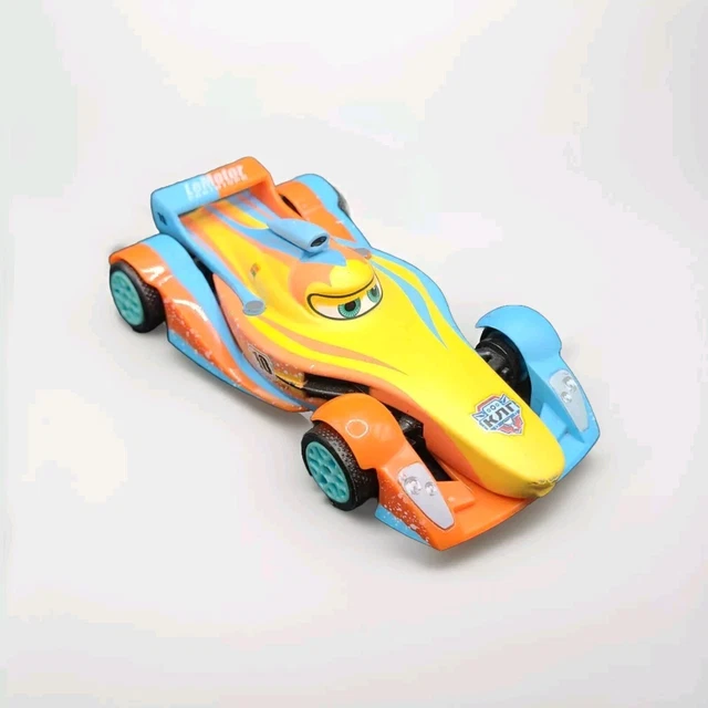 DISNEY PIXAR CARS Rip Clutchgoneski Figure Ice Racer Diecast 1:55 #10 ...