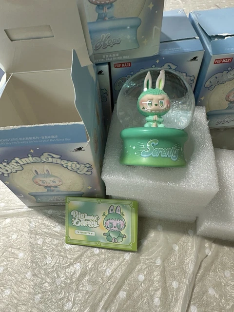 AUTHENTIC POP MART/LABUBU The Monsters/Big Into Energy Crystal Ball ...