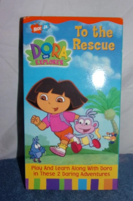 DORA THE EXPLORER - To the Rescue (VHS, 2001) - Tested Works Very Good ...