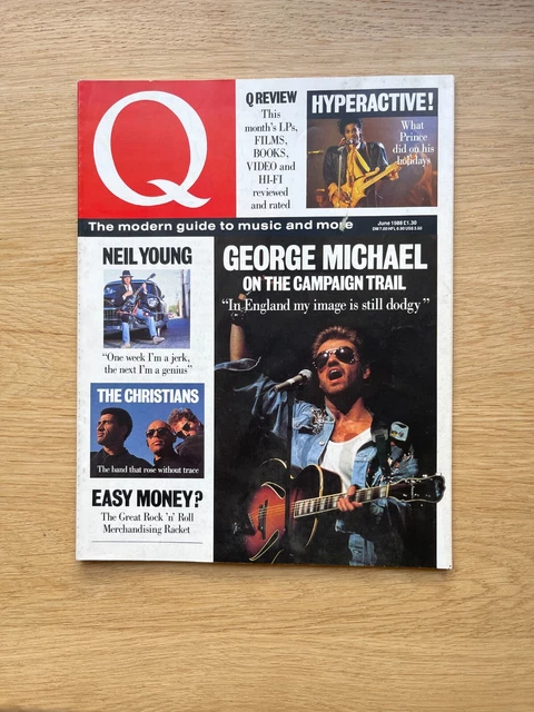 Q MAGAZINE #21 June 1988 George Michael £3.00 - PicClick UK