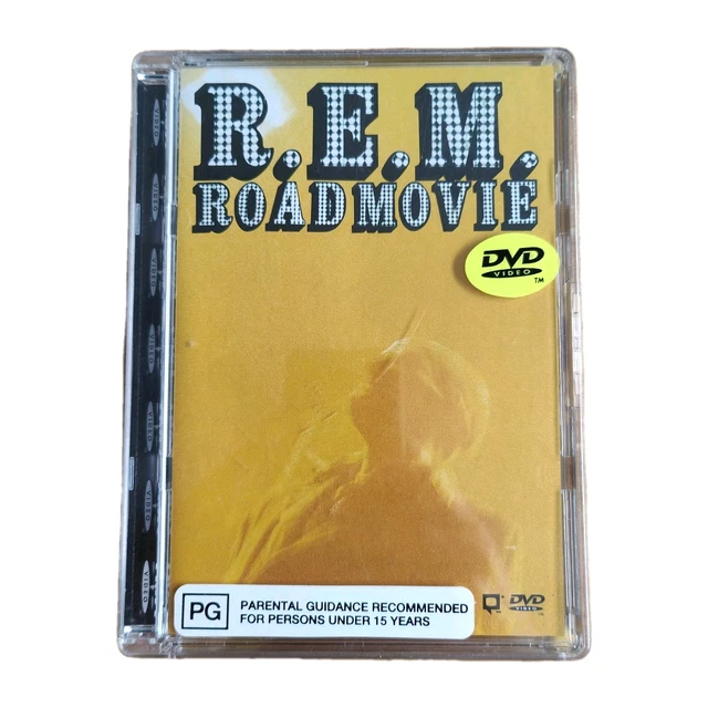 R.E.M. ROAD MOVIE DVD 1996 20 Tracks 90 Minutes Music Documentary Band ...