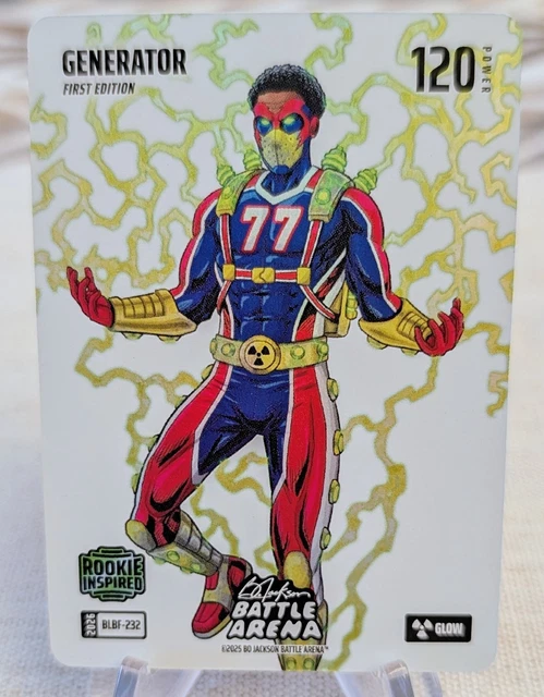 2026 BATTLE ARENA GENERATOR V.J. Edgecombe Rookie BLIZZARD BATTLE FOIL ...