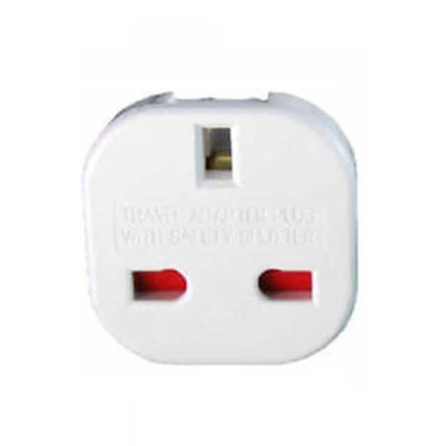 ADAPTER PLUG CONVERSION Plug White 2P+E Grounding Type 3-2 PIN ...
