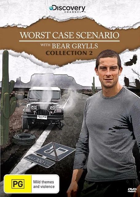 BEAR GRYLLS WORST Case Scenario : Collection 2 (DVD, 2010) Brand New £5 ...