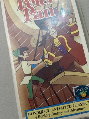 PETER PAN VHS Video - Pickwick Video ANIMATED FANTASY ADVENTURE CLASSIC ...