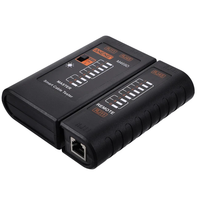 NETWORK CHECK CONTINUITY Internet Cable Tester Wiring Tool Shield £10. ...