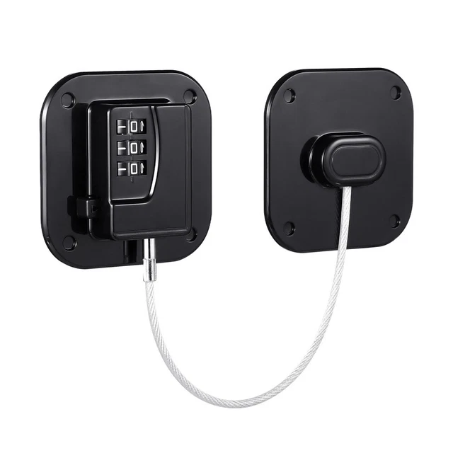 SERRURE DE RÉFRIGÉRATEUR D'armoire Sécurité Du Serrures Pour Enfant EUR 9,68 - PicClick FR