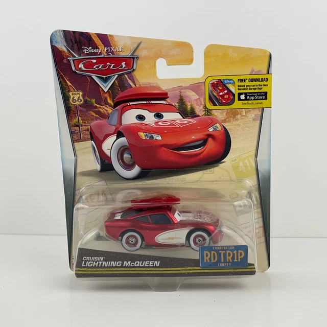 VOITURES DISNEY PIXAR CRUISIN LIGHTNING MCQUEEN Route 66 RD TR1P 2015 ...