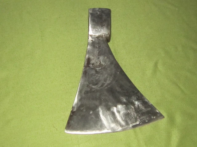 OUTIL ANCIEN, HACHE acier forgée, BRET A 59, POIDS 1,660 kilo, bucheron ...