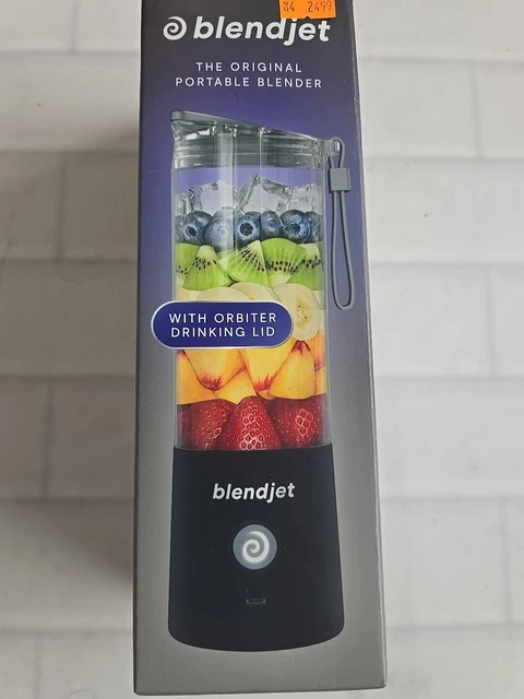 BLENDJET 2 - 16oz Portable Cordless Rechargeable Blender Black Orbiter ...