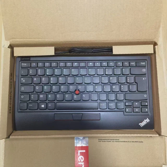 （FRENCH） LENOVO THINKPAD KC-1957 TrackPoint Bluetooth Keyboard II ...