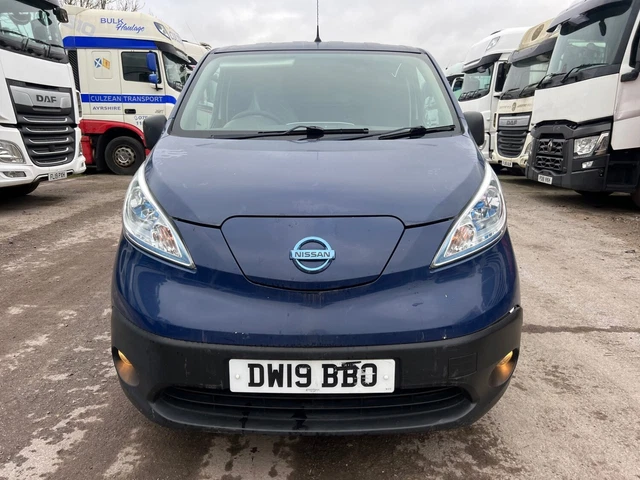2019 NISSAN NV200 ACENTA 40KwH FULL ELECTRIC PANEL VAN DAMAGED SALVAGE ...