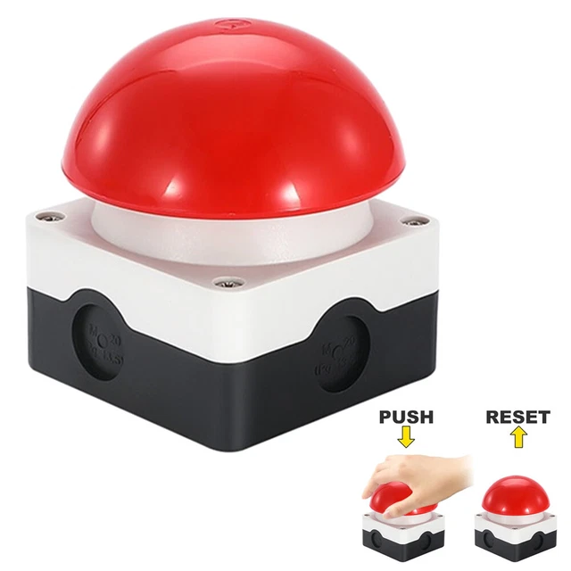 EMERGENCY STOP BUTTON Actuator Palm stop switch 1xFoot and palm ...