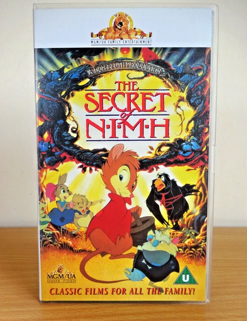 THE SECRET OF NIMH Video VHS Don Bluth NEW SEALED Tape £9.49 - PicClick UK