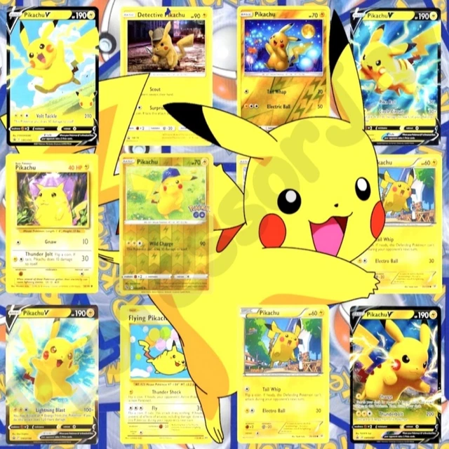 POKÉMON GO PIKACHU SURPRISE (5) CARD CUSTOM BOOSTER PACK PROMO HOLO ...