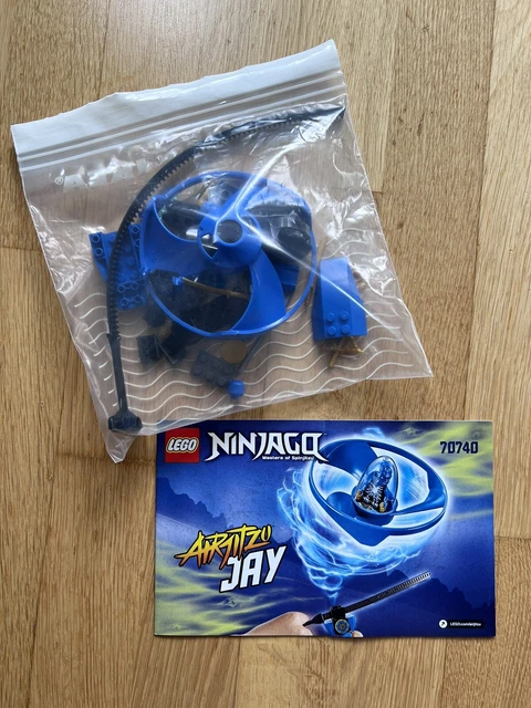 🌟 LEGO® 70740 Ninjago Airjitzu Jay Flieger Rar+Komplett m. Anleitung ...