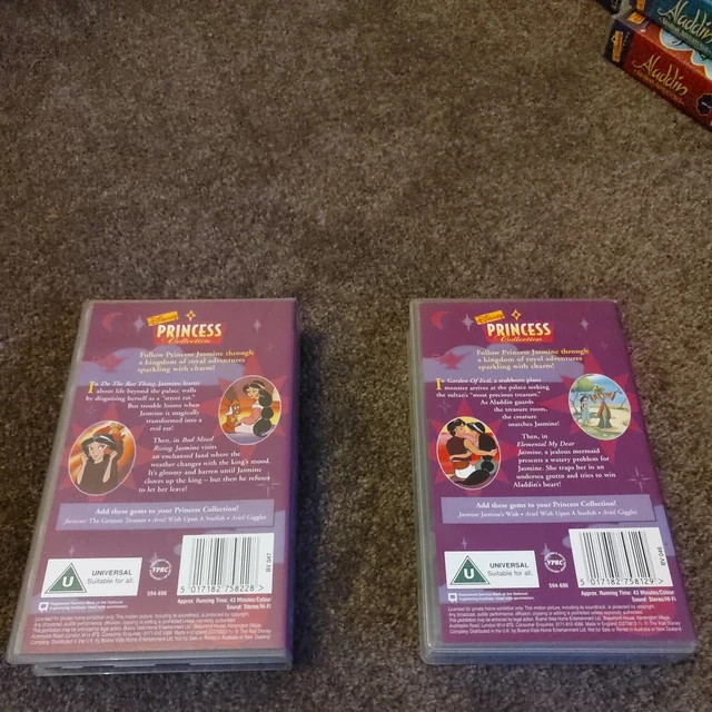 PRINCESS COLLECTION - Jasmine. DISNEY VHS £16.13 - PicClick UK