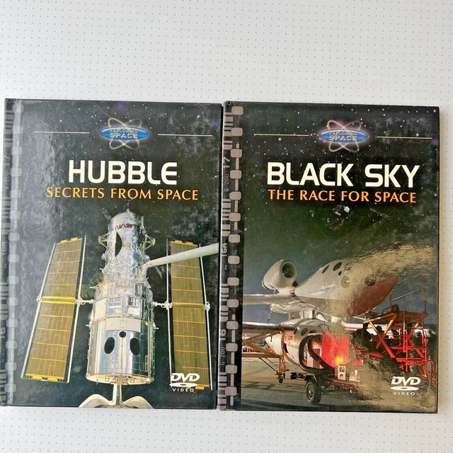 HUBBLE SECRETS FROM Space & Black Sky The Race For Space DVDs $24.85 ...