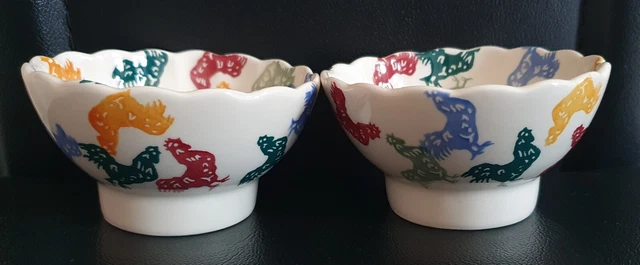 EMMA BRIDGEWATER FOR Howdens Joinery Co. Chicken Cockerel Small Dip Egg ...