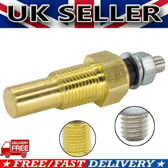 WATER TEMPERATURE TEMP Sensor Sender 1/8 NPT Thread For Gauge Radiator ...