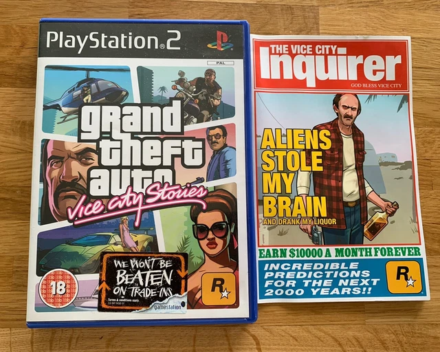 Grand Theft Auto Vice City Stories Playstation 2 Ps2 Uk Pal Rare
