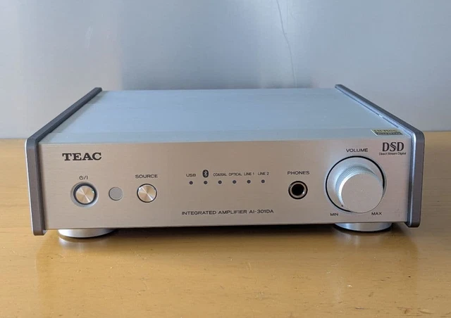 AMPLIFICATEUR INTÉGRÉ TEAC AI-301DA DAC noir haute qualité sonore #0003 ...