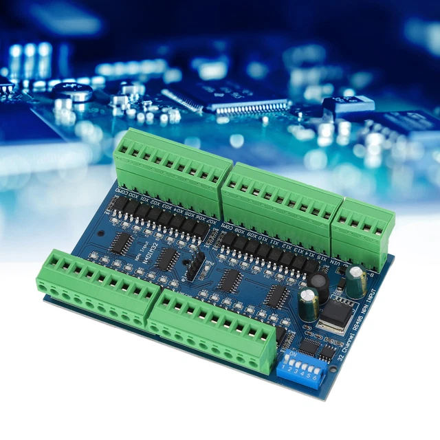 (NPN BOARD ONLY)DIGITAL Input Controller 32 Channel RS485 Input ...