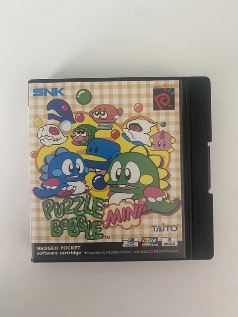 NEO GEO POCKET Color Puzzle Bobble Mini - PAL Version ENG EUR 200,00 ...