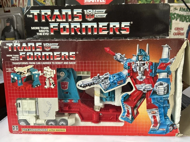 HASBRO TRANSFORMERS G1 Ultra Magnus complete with open box Hasbro ...