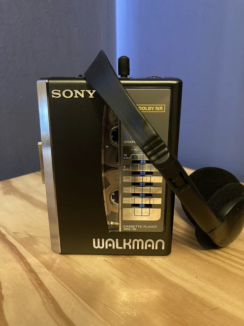 SONY WALKMAN WM-36 Cassette Player Fully Working Very Good Condition ...