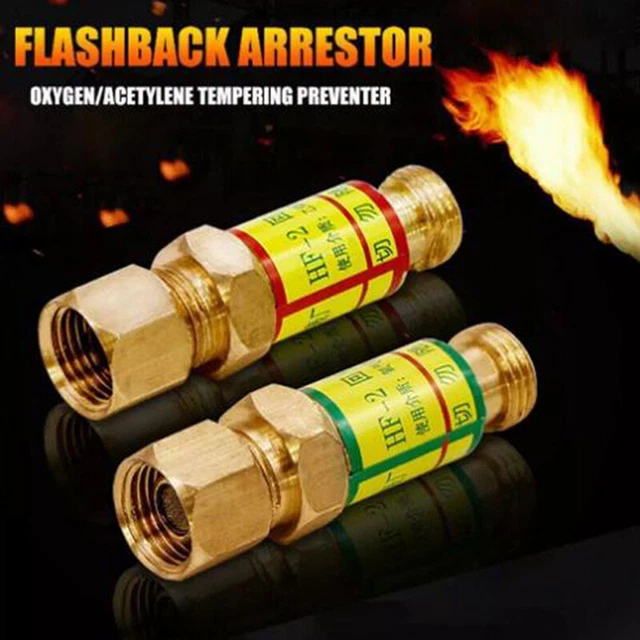 GAS WELDING ACCESSORIES Oxygen/Acetylene Check Valve Flashback Arrestor