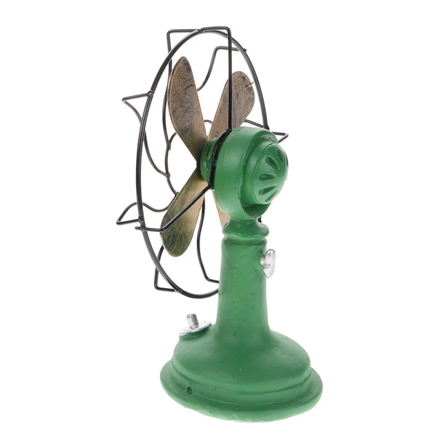 FAKE STANDING FLOOR Fan Antique Table Fan Decor Decorative Table Fan £ ...