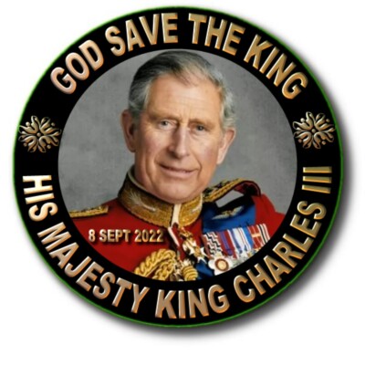 GOD SAVE THE King! - King Charles Iii -Rip Queen -Commemorative ...