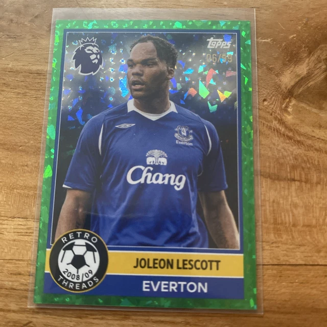 TOPPS PREMIER LEAGUE 2025/26 Joleon Lescott Mascot Retro Threads ...