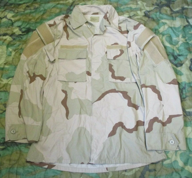 GENUINE US SEALS Dcu Desert Raid Mod Modified Ripstop Combat Jacket ...