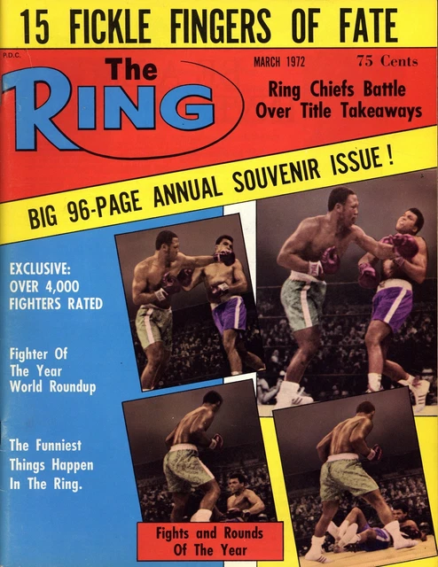 RING MAGAZINE VOL. 51 #2 FN 1971 £27.61 - PicClick UK