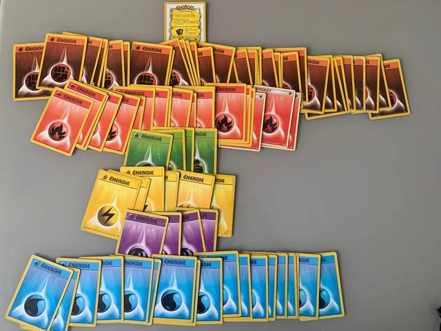 LOT DE 87 Cartes pokémon Wizard Set de Base Energie EUR 15,00 - PicClick FR