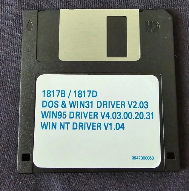 VINTAGE DOS-WIN3.1-WIN95-WIN NT Drivers - 3.5 Floppy Disk EUR 12,83 ...