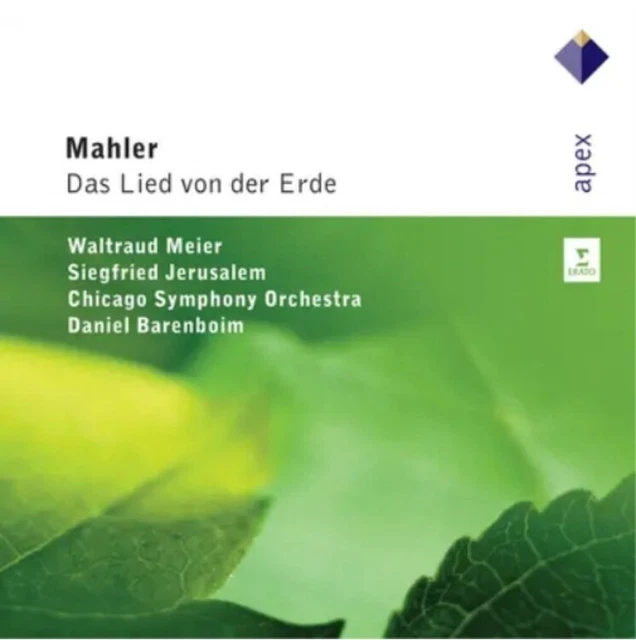 GUSTAV MAHLER MAHLER: Das Lied Von Der Erde (CD) Album . NEW Sealed! E8 ...
