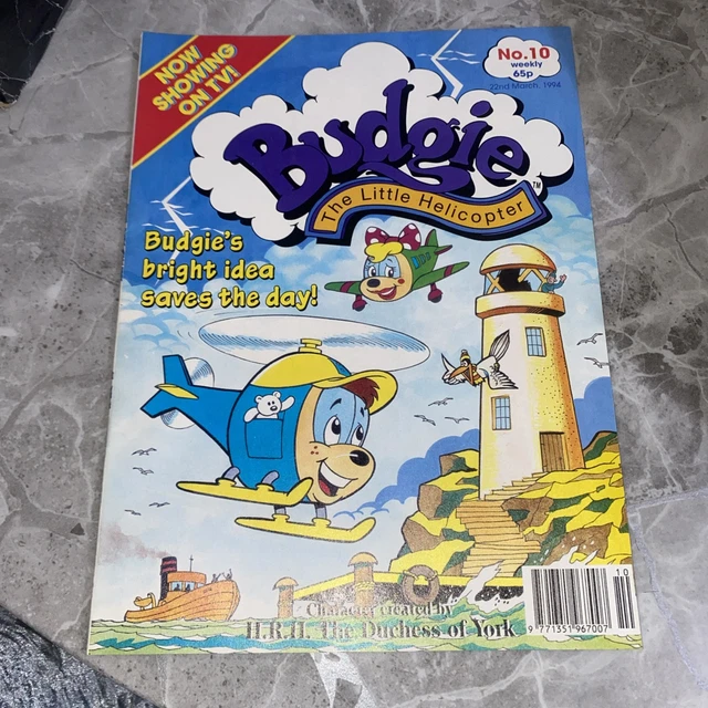 BUDGIE THE LITTLE Helicopter Comic Magazine Issue 10 1994 £19.99 ...