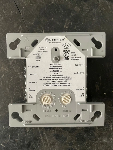 HONEYWELL FRM-1 NOTIFIER Fire Alarm Relay Module (no box) £24.40 ...