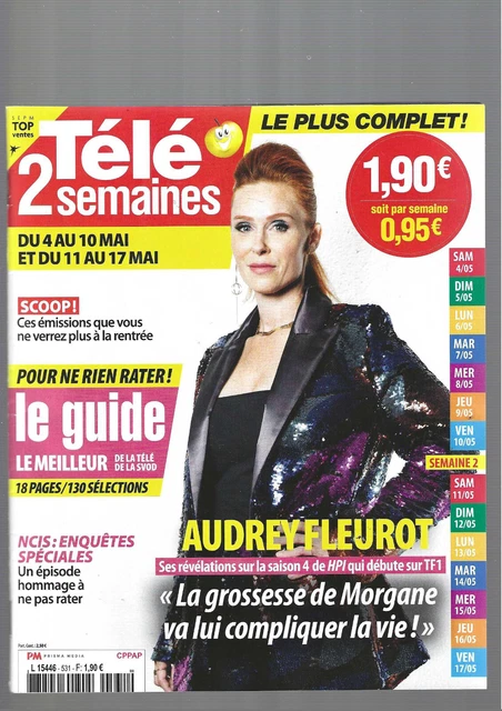TELE 2 SEMAINES-04 MAI 2024-AUDREY FLEROT_HPI/NCIS/guide SVOD ...