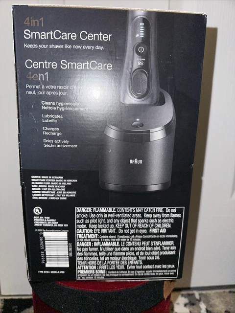 BRAUN - SERIES 8 8453cc Wet/Dry Electric Shaver - Gray. 100% original ...