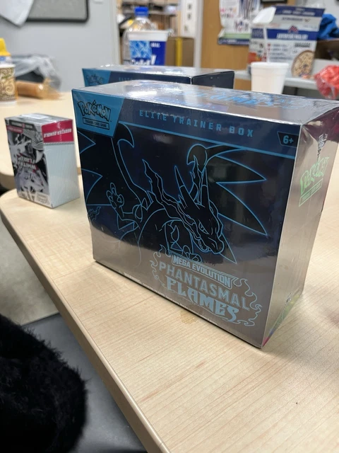 POKÉMON TCG - Phantasmal Flames - Elite Trainer Box ETB - Sealed Brand ...