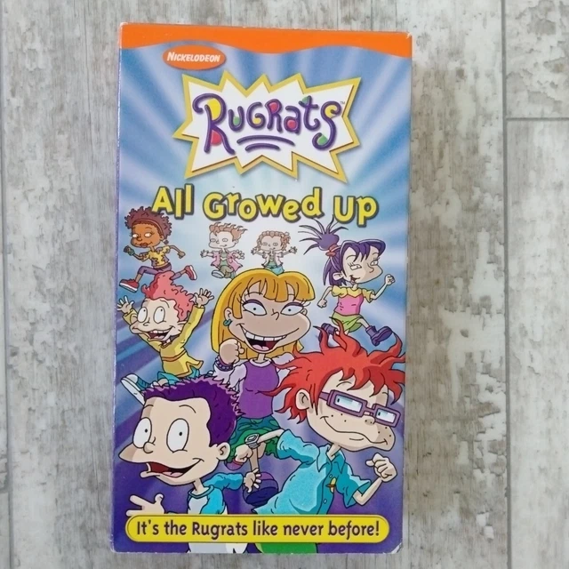 RUGRATS - ALL Growed Up (VHS, 2001) Nickelodeon Animated Cartoon 57 ...