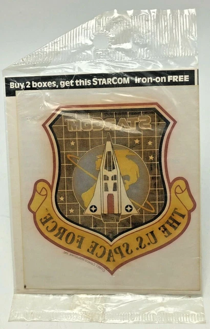 VINTAGE STARCOM IRON On Logo Transfer Animated TV Show 1987 Coleco Toy ...